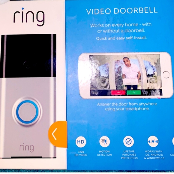 Ring | Other | Ring Wireless Hd Video Doorbell With Motion Detection ...